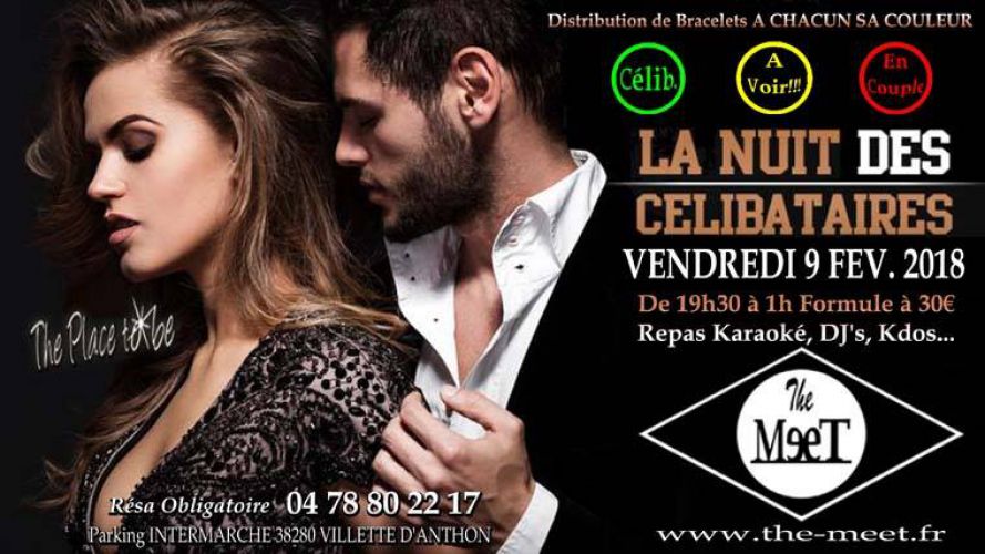 Soirée The Meet Vendredi 09 Fevrier 2018 Soirée Soirée Des Célibataires