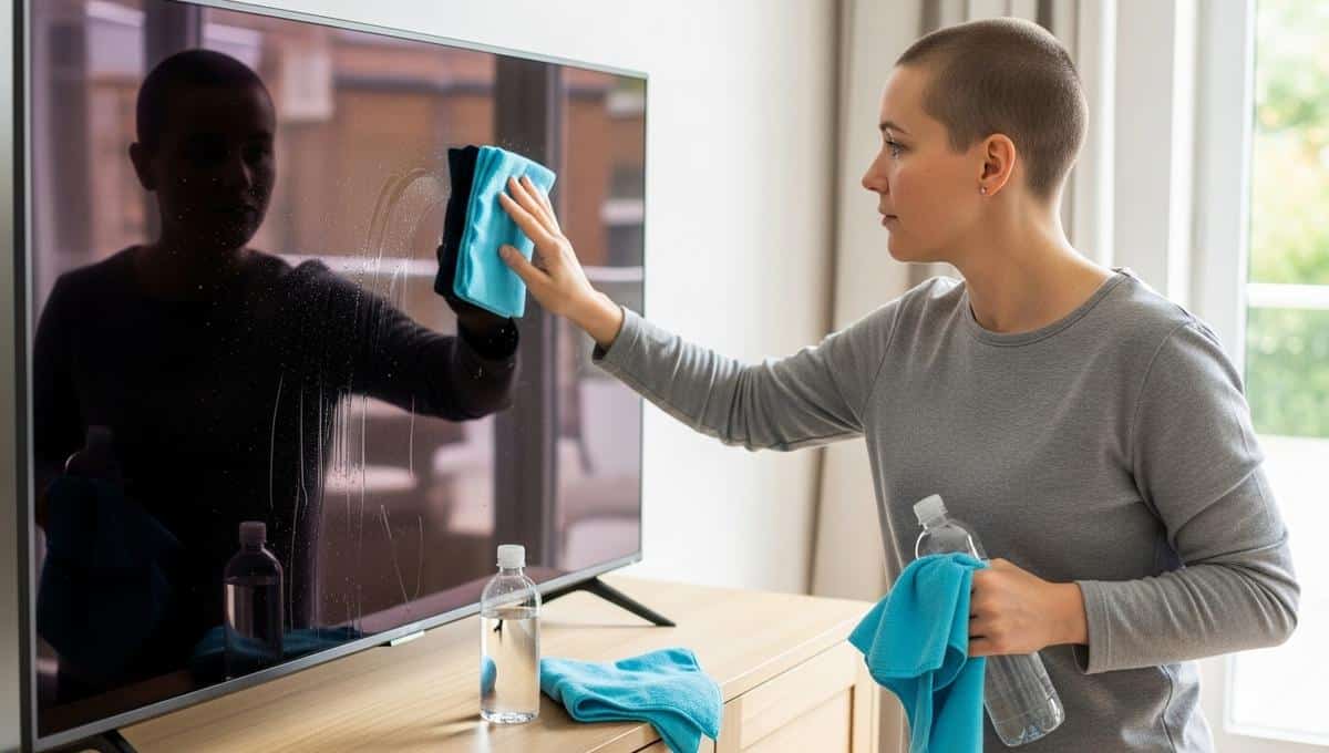 Marre des traces sur votre écran télé ? L’astuce simple et sans ...