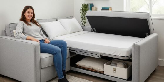 Conforama : la banquette clic clac passe à 499 € et fait gagner de la ...